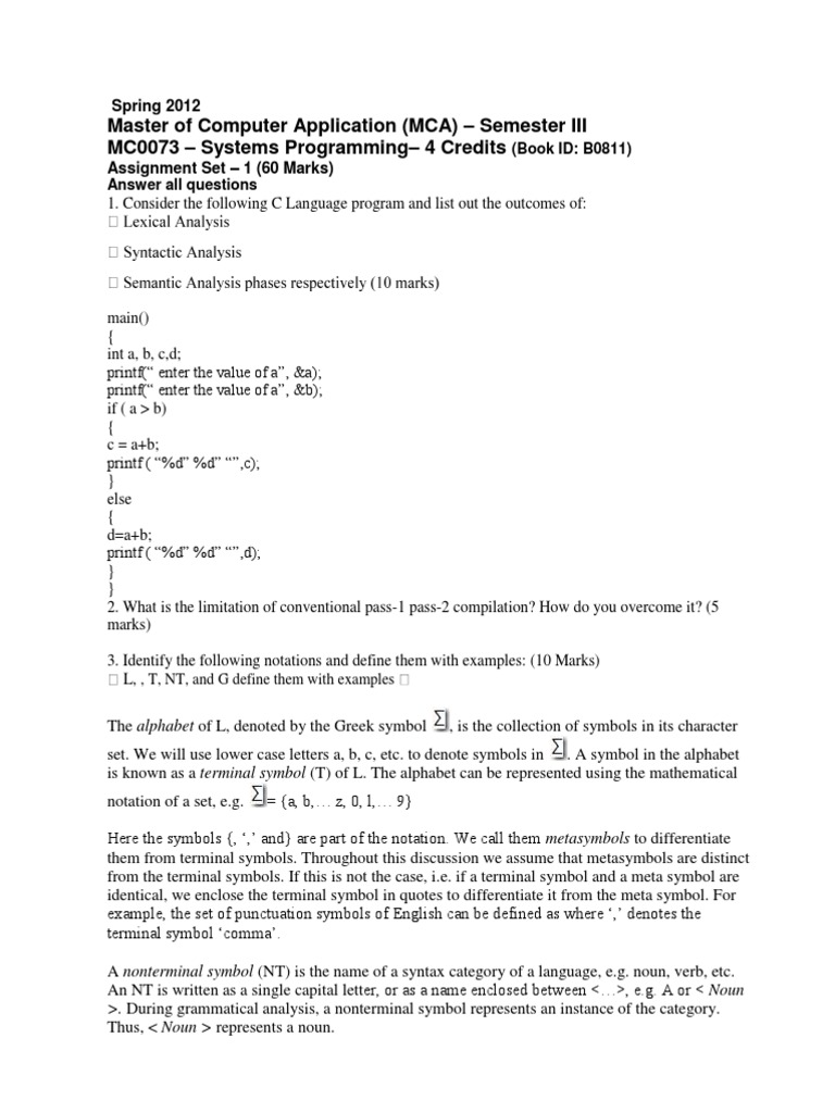System Programming | Instruction Set | Compiler