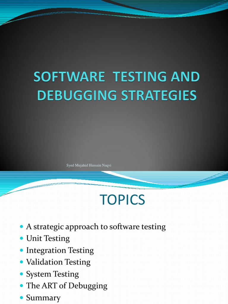 Testing and Debugging | PDF | Software Testing | Unit Testing