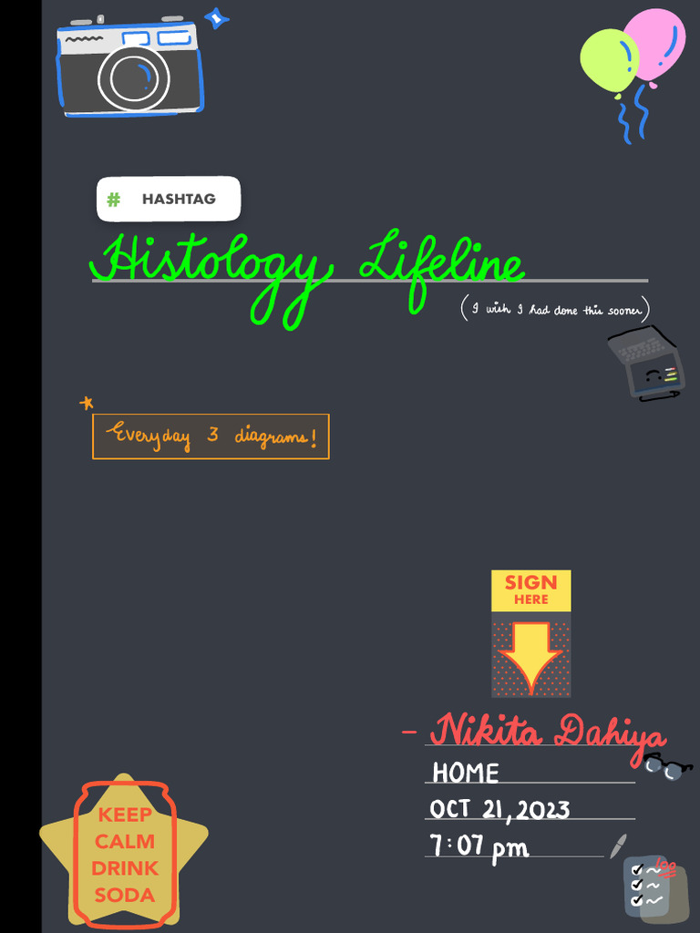 Histology_250723_171646 slides with notes | PDF | Epithelium | Tissue ...