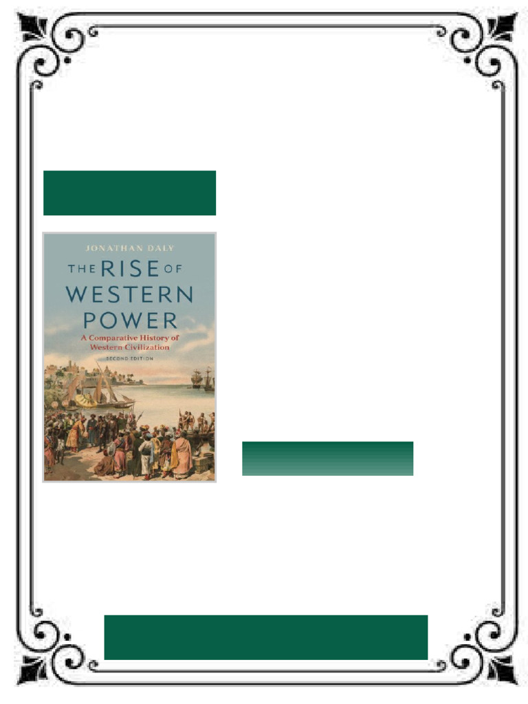 The Rise of Western Power: A Comparative History of Western ...