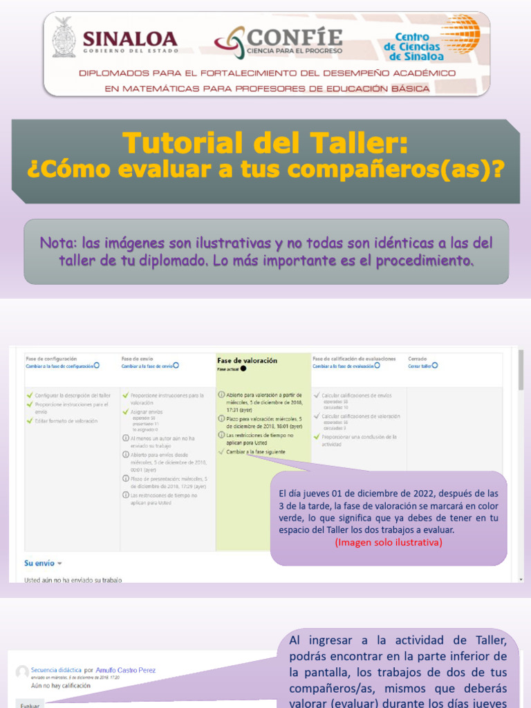 Tutorial Para Valorar El Taller CCS_ok (1) | PDF