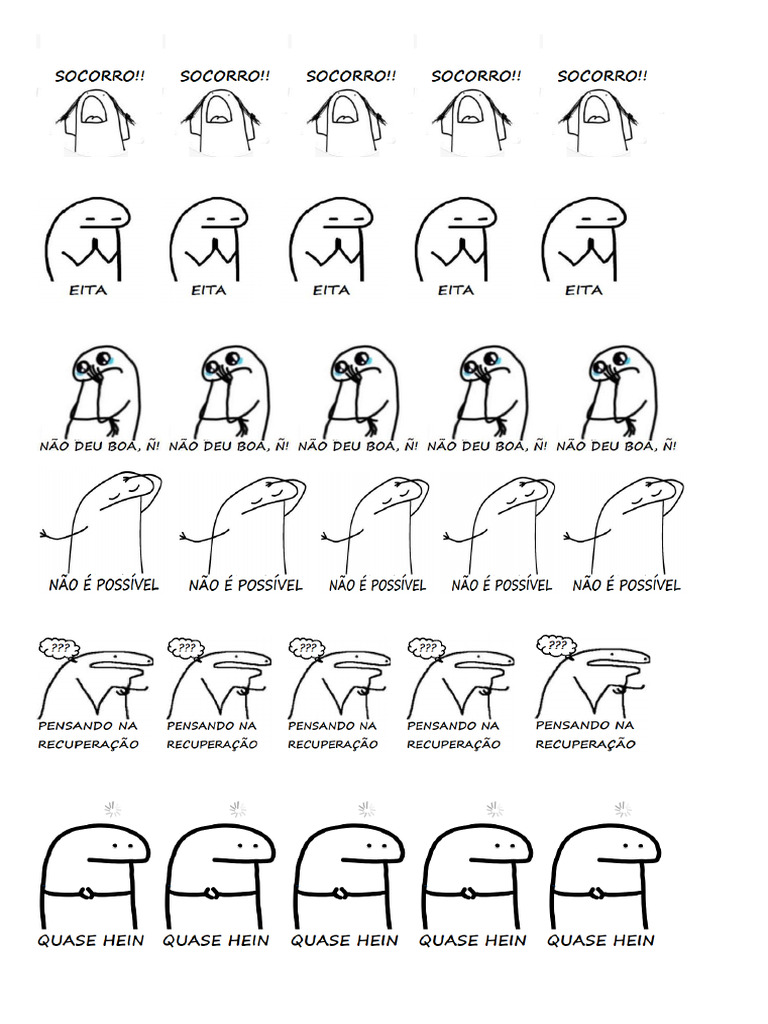 Figurinhas Florck para Provas | PDF