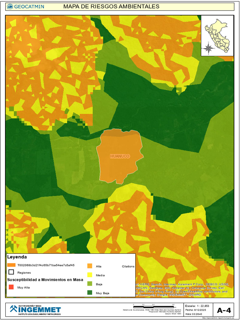 Mapa de Riesgos Ambientales(1) (2) | PDF