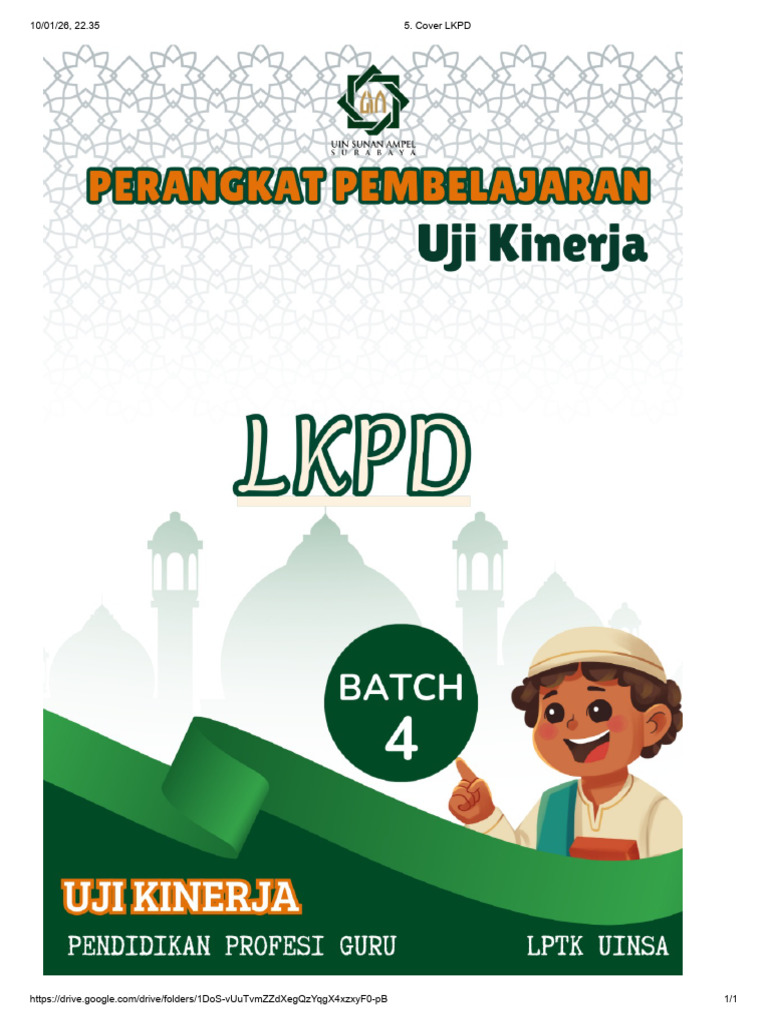Cover LKPD | PDF