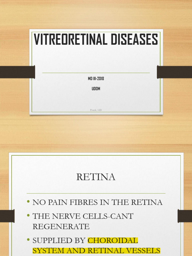 Diabetic Retinopathy and Vitreal Diseases 2018 - 074521 | PDF | Retina ...