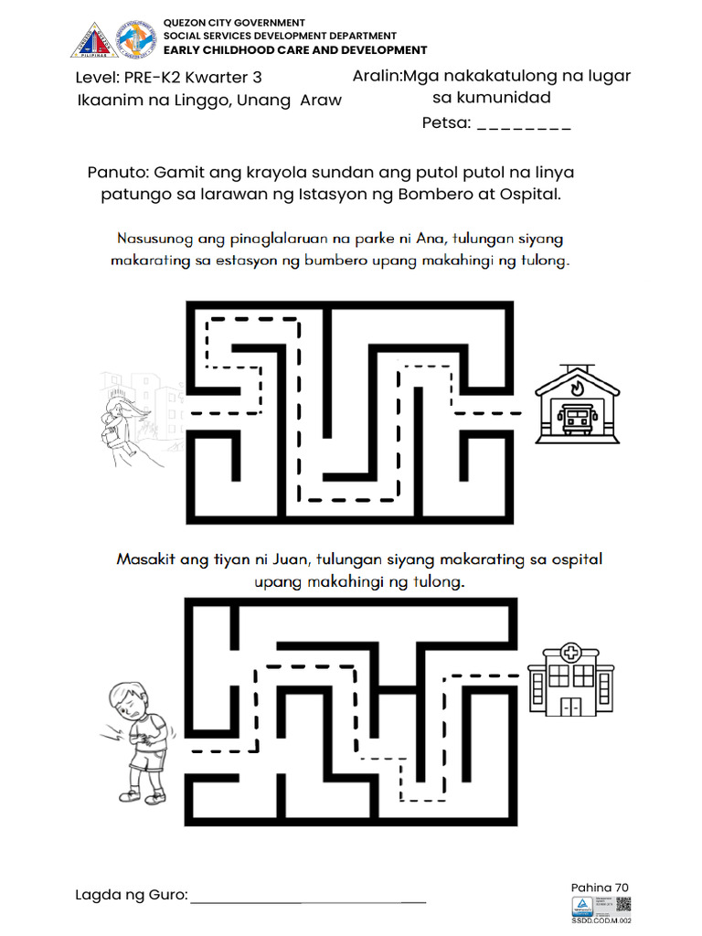 Worksheet q3 k2 Week 6 | PDF