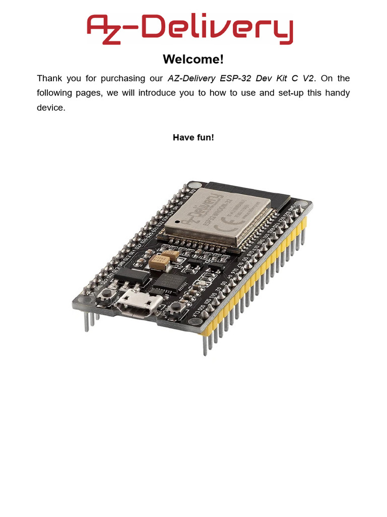 Esp-32 Dev Kit c v2_en eBook | PDF | Wi Fi | Arduino