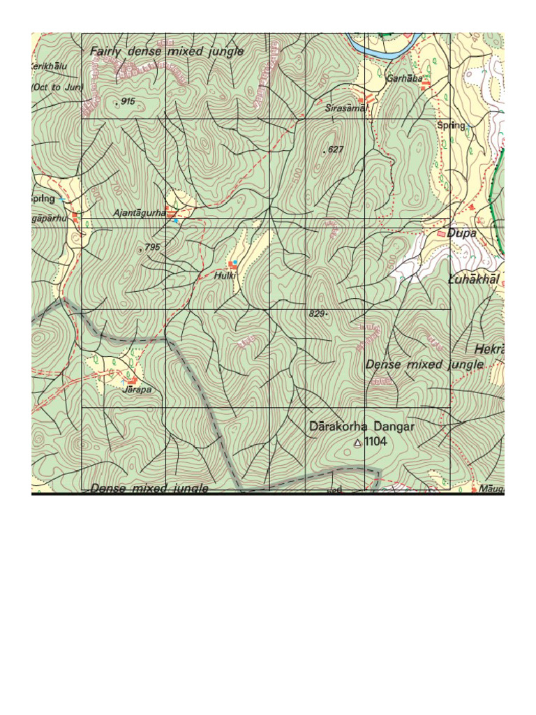 College Toposheet | PDF