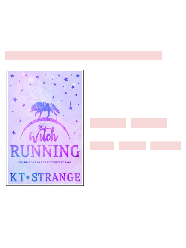 Witch Running K T Strange Strange K T - ebook and textbook resources | PDF