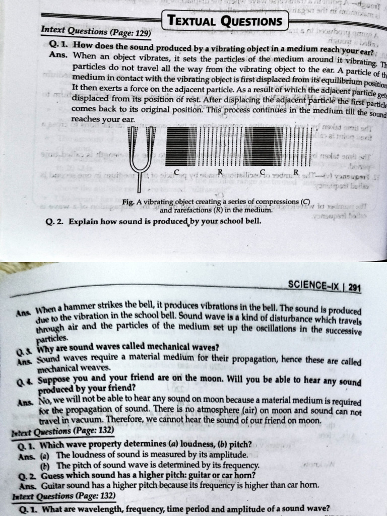 Class-9 Chapter 11 Sound | PDF