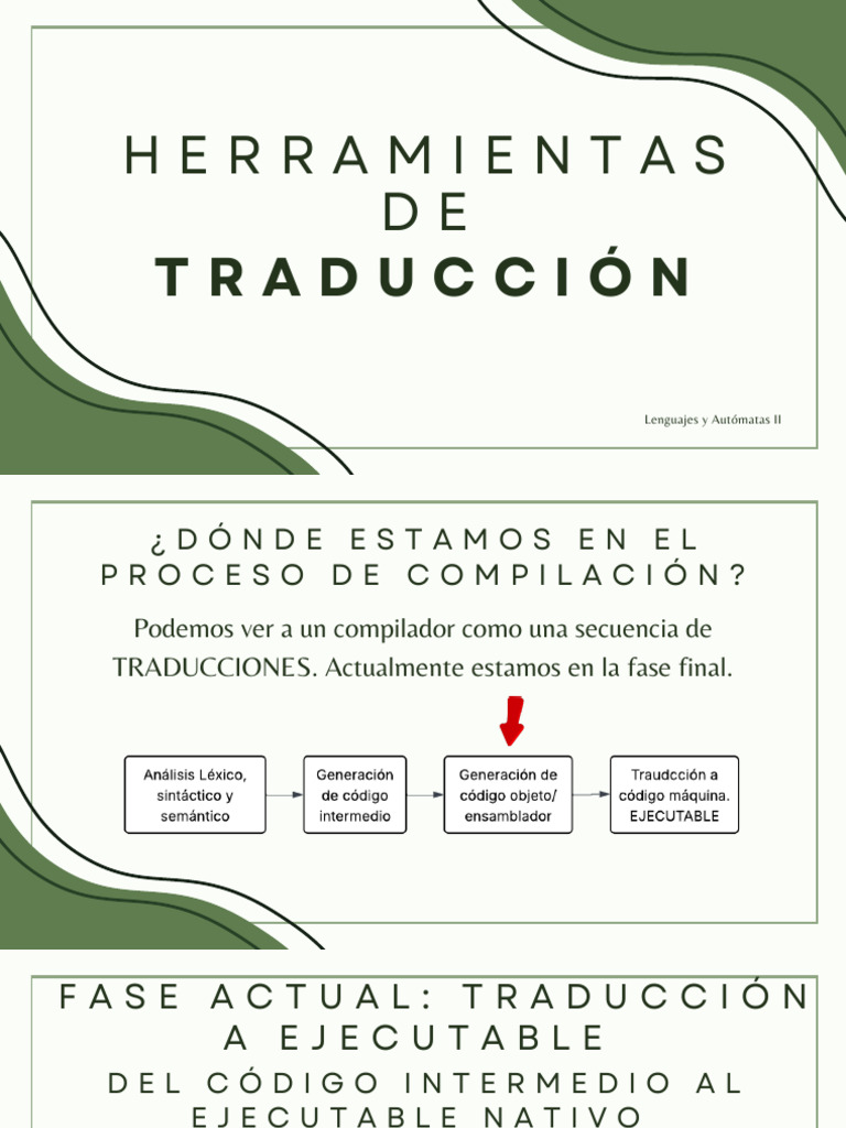 Herramientas de Generación de Codigo Objeto (4) | PDF | Compilador ...