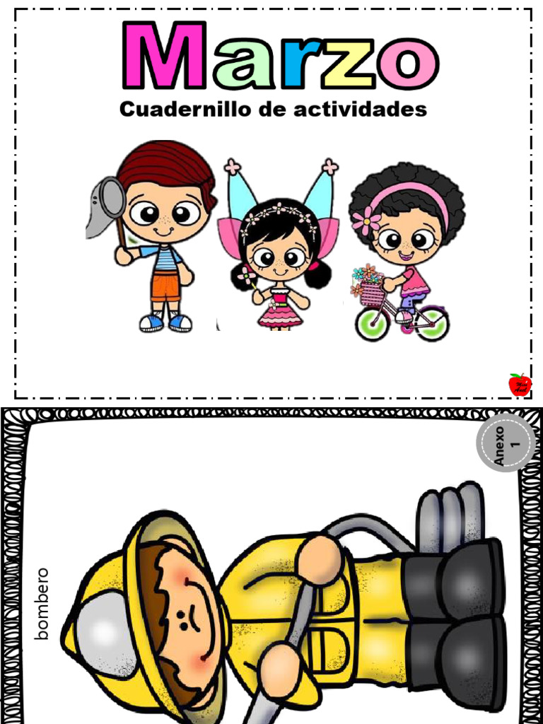 Cuadernillo de Actividades Mes de MARZO 2024 | PDF
