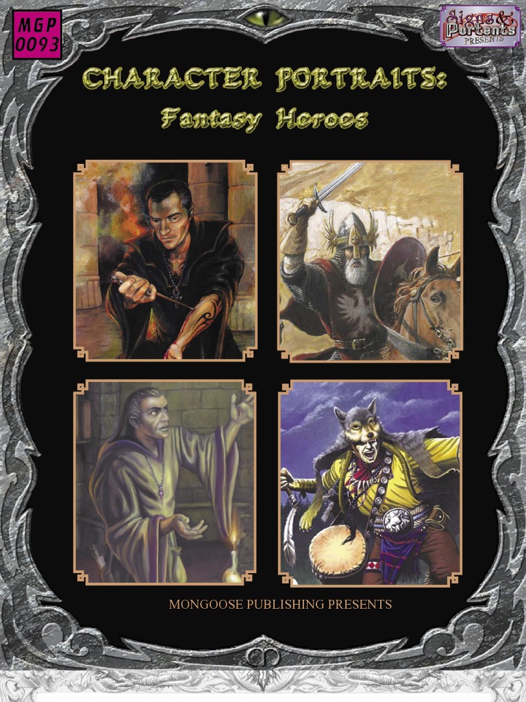 Character Portraits - Fantasy Heroes | PDF