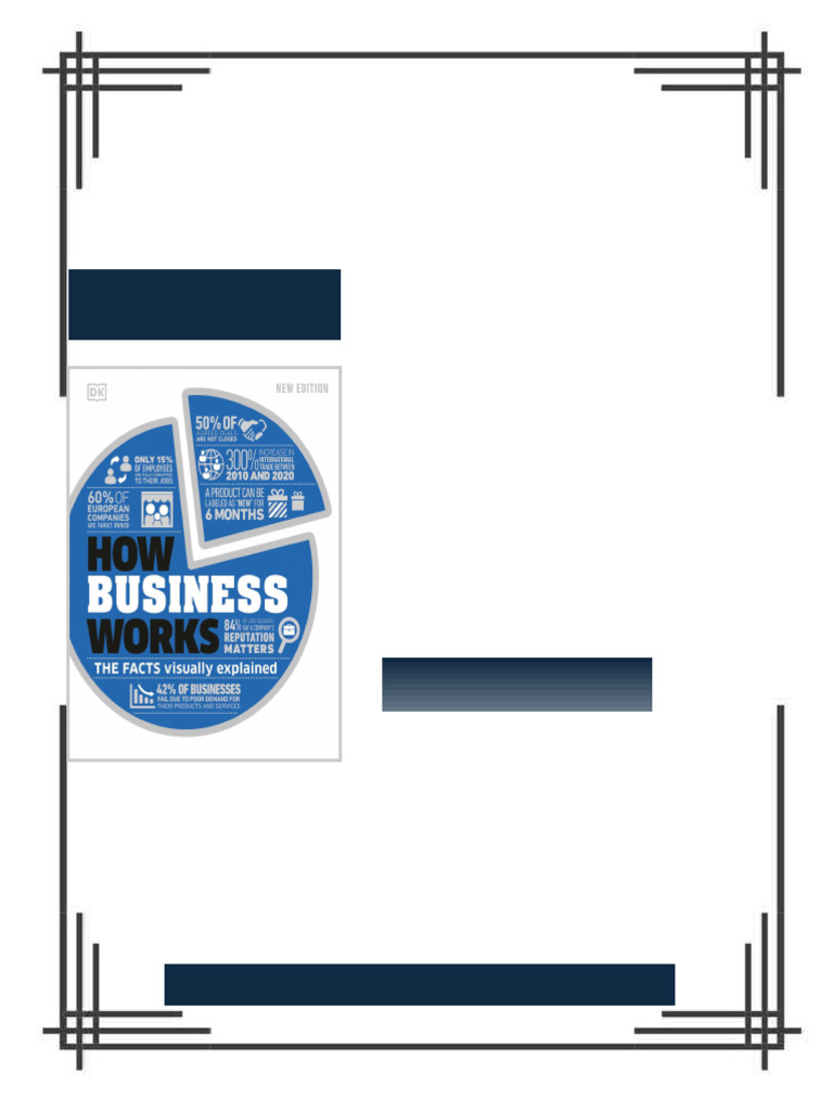 How Business Works: The Facts Visually Explained (How Things Work), New ...