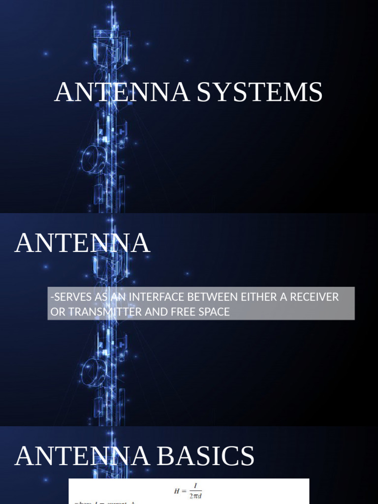 Understanding Antenna Systems Basics | PDF