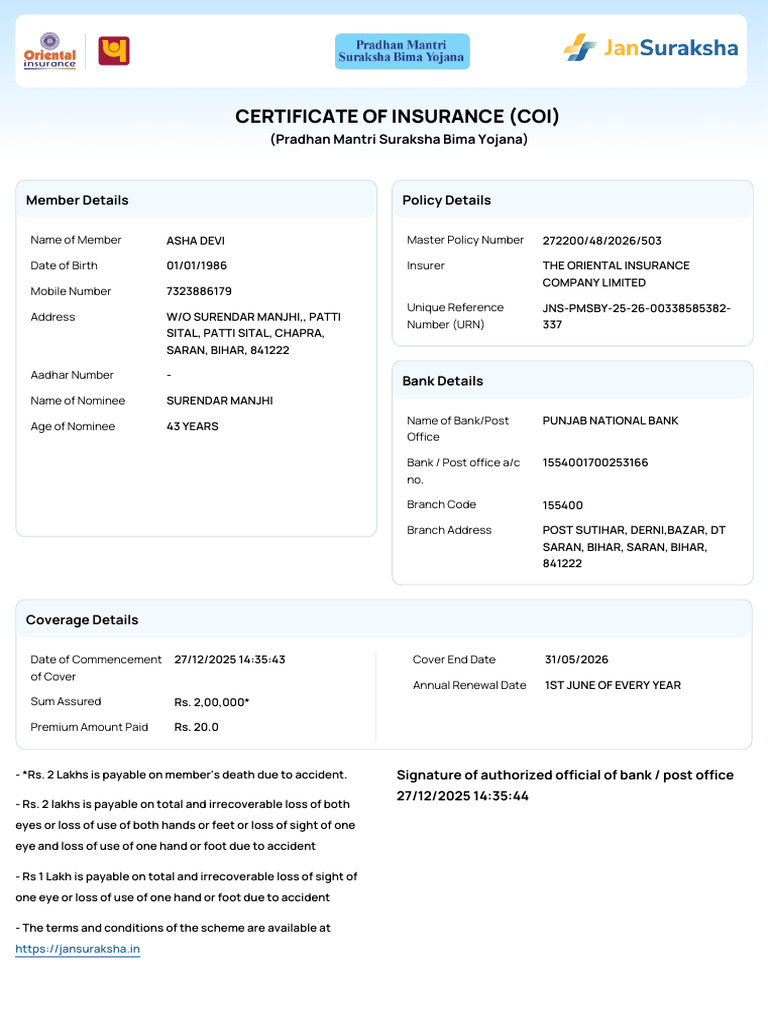 COI-19 | PDF | Financial Risk | Government Of India