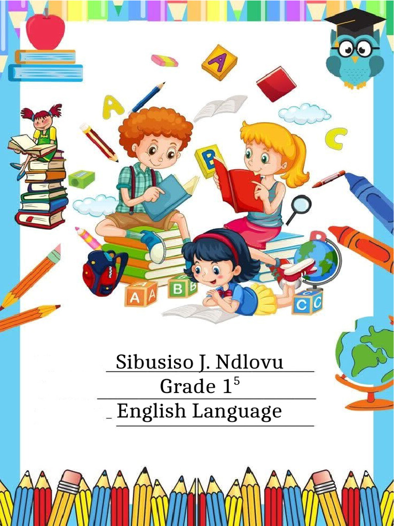 Kids Book Front Page Format | PDF