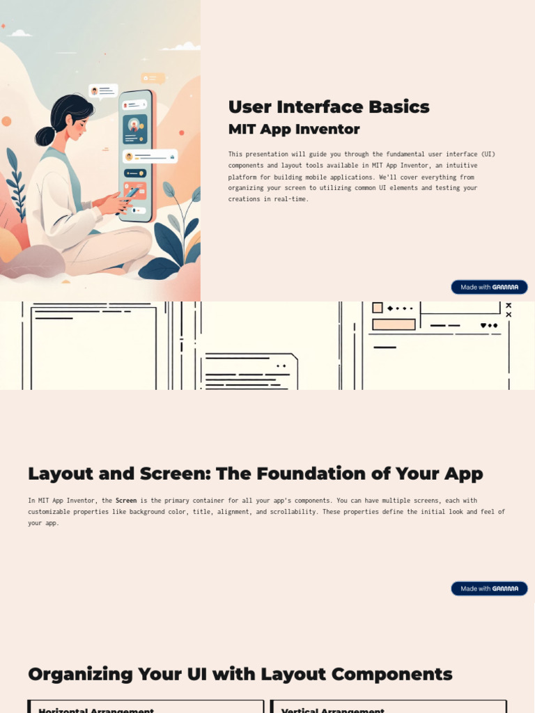 User Interface Basics | PDF | Mobile App | Page Layout