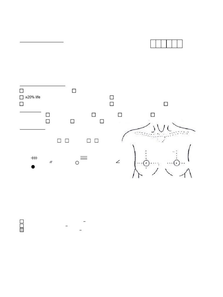 Clinical Breast Exam Form Template | PDF | Breast Cancer | Cancer