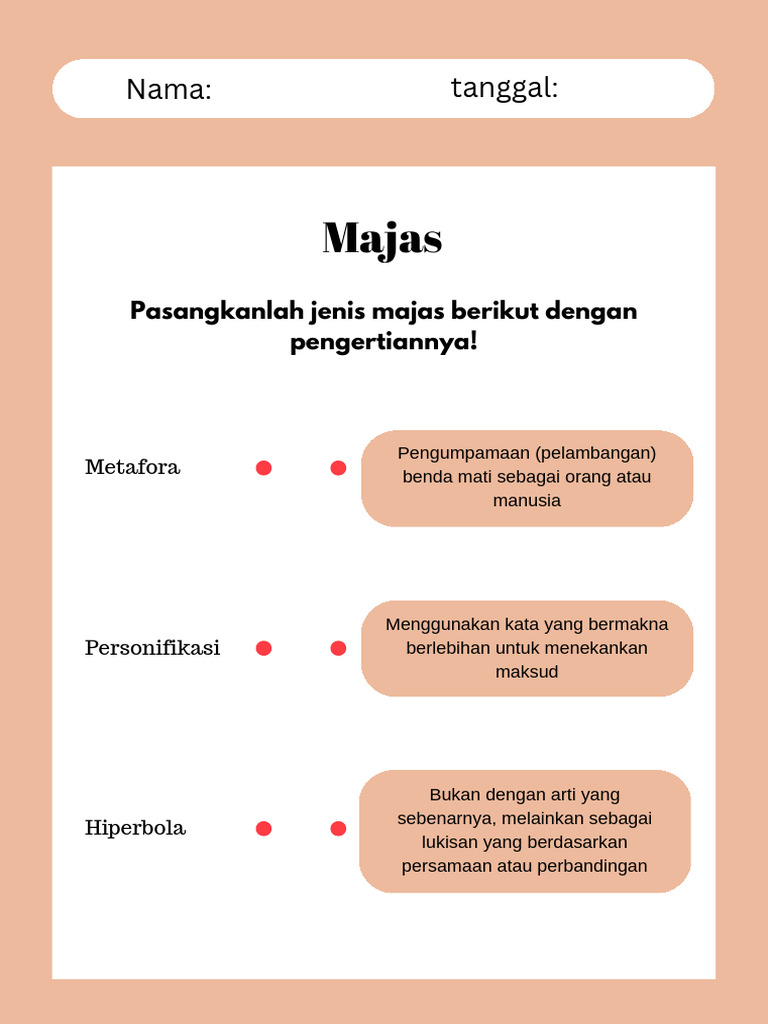 Panduan Lengkap Majas dan Contohnya | PDF