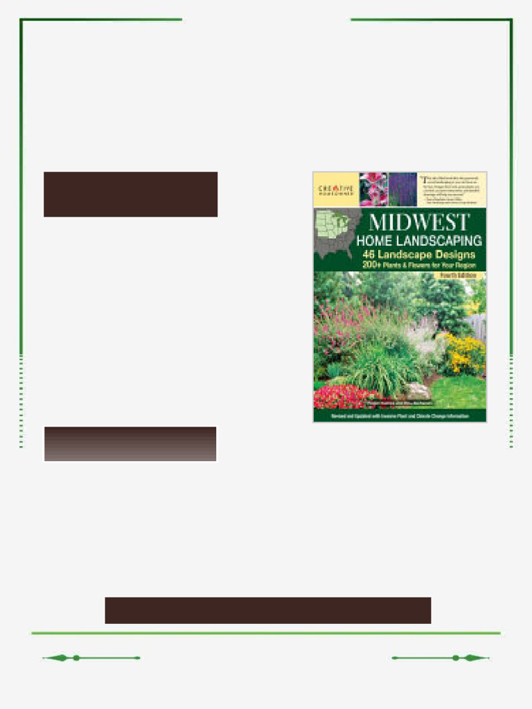 Midwest Home Landscaping 46 Landscape Designs 200 Plants Flowers for ...
