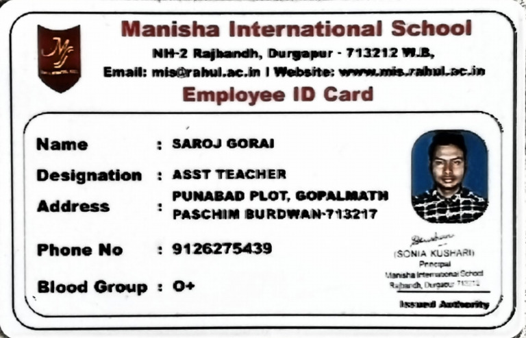 MIS ID Card | PDF