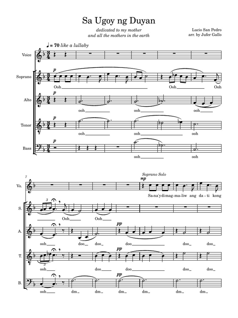 Sa Ugoy Ng Duyan | PDF