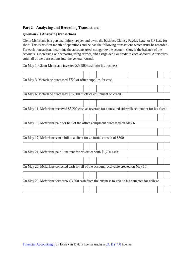 Part_2_Analyzing_and_Recording_Transactions_93f71c6b83 | PDF | Debits ...