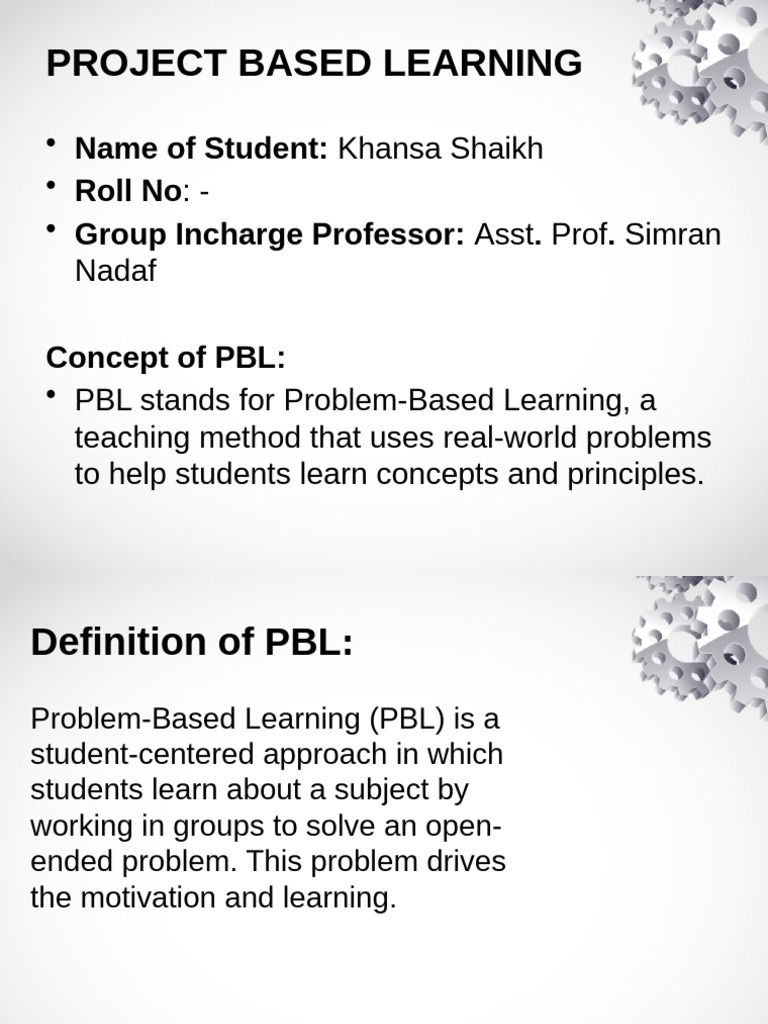 PBL | PDF
