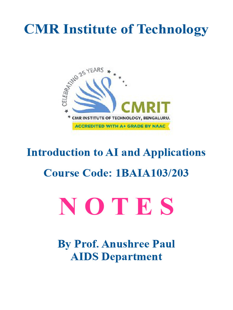 Ai | PDF | Artificial Intelligence | Intelligence (AI) & Semantics