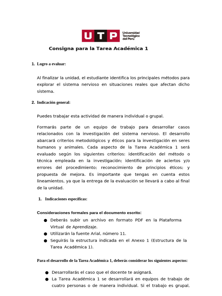 ? (AC–S02) Semana 02 - Tarea Académica 1 - Introducción a la psicologia | PDF | Aprendizaje