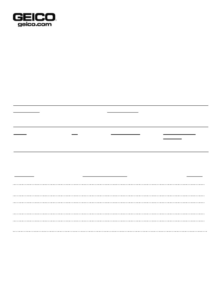 Declaration Page | PDF | Insurance | Financial Services