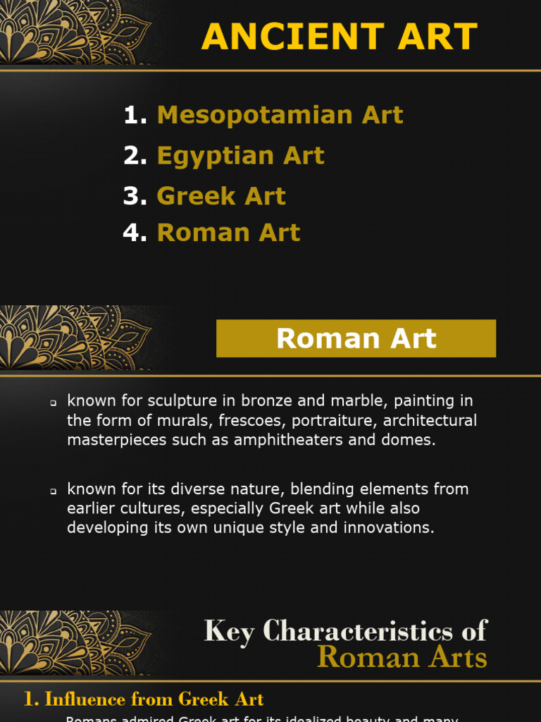 Roman Art | PDF
