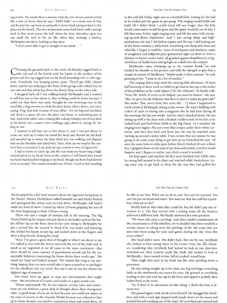 00 - One Flew Over the Cuckoo's Nest SCAN p.168-215 | PDF