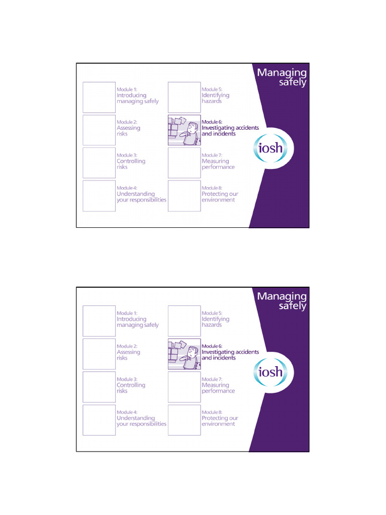 Module 6 | PDF | Safety