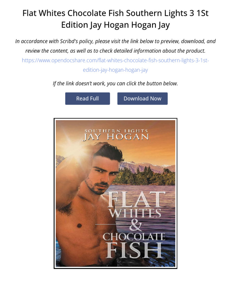 Flat Whites Chocolate Fish Southern Lights 3 1st Edition Jay Hogan ...