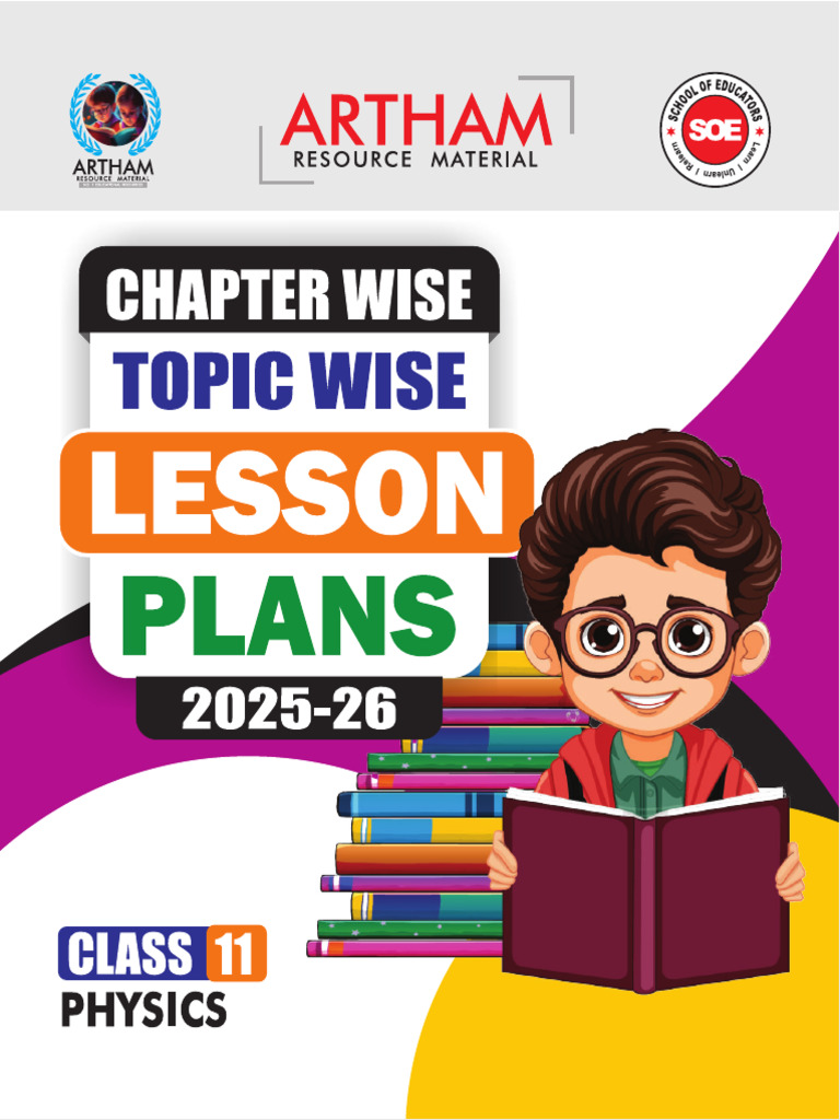 CLASS 11 PHYSIC Chaptewise Topicwise Lesson Plan CH 1 UNITS And | PDF ...