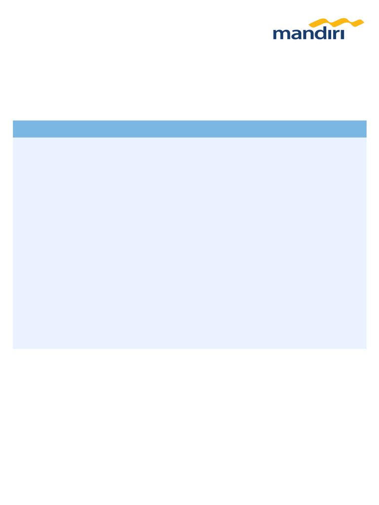 Contoh rekening koran | PDF