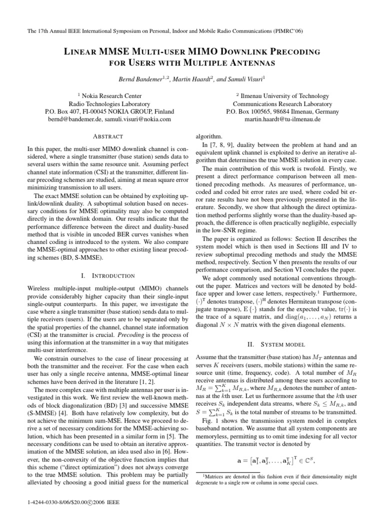 TG10 2 | PDF | Mimo | Mathematical Optimization