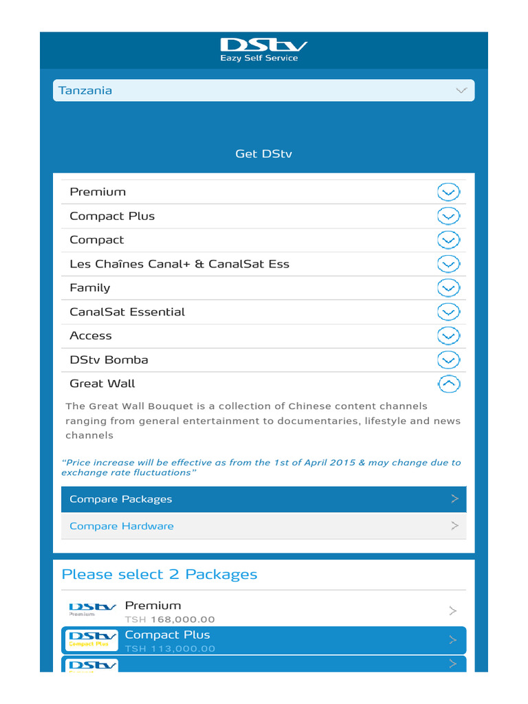 Packages.aspx | PDF
