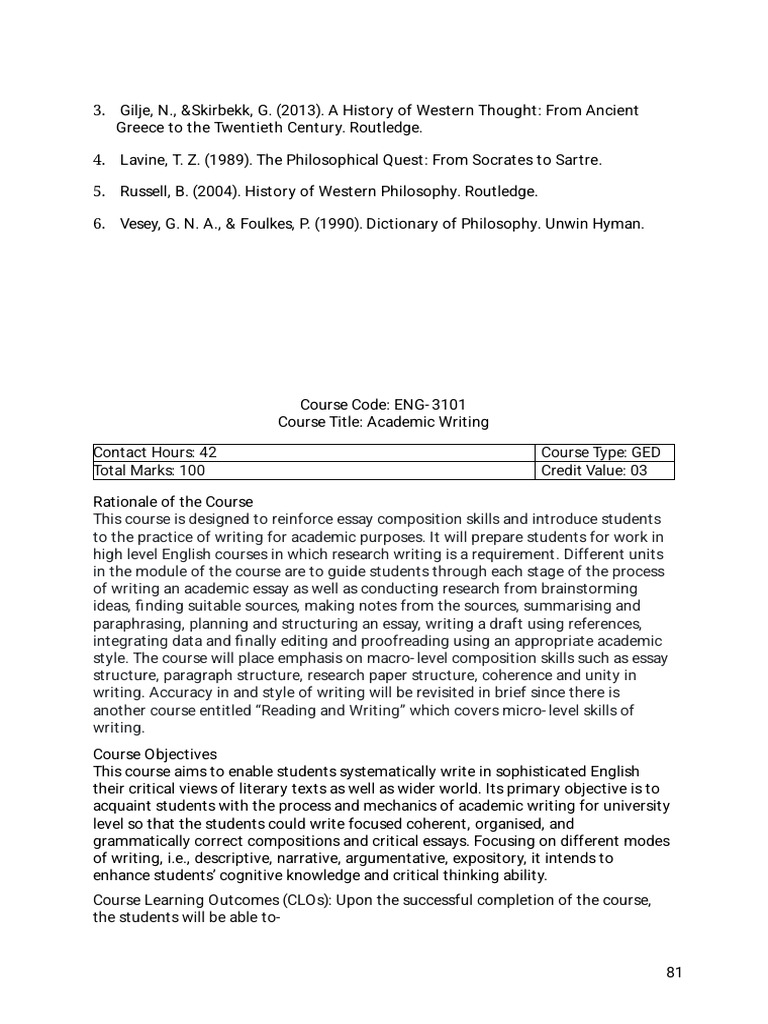 3rd-year-1st-semester-syllabus-1 | PDF | Linguistics | Central Processing Unit