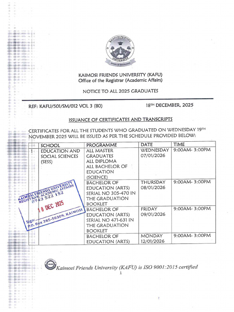 Notice on Issuance of Certificates (2) | PDF