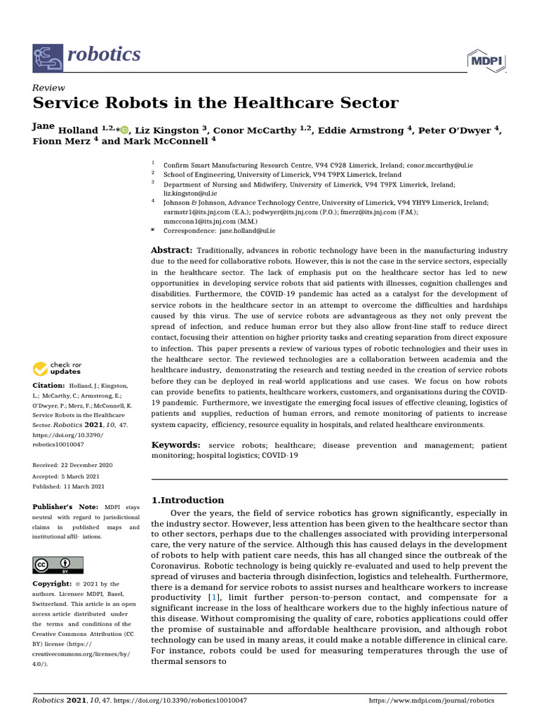 robotics-10-00047-v2 | PDF | Ultraviolet | Robot