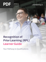UNISA RPL Application Guide | PDF | Diploma | Academic Certificate