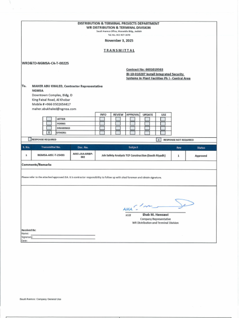 Safety Orientation Attendance Sheet | PDF