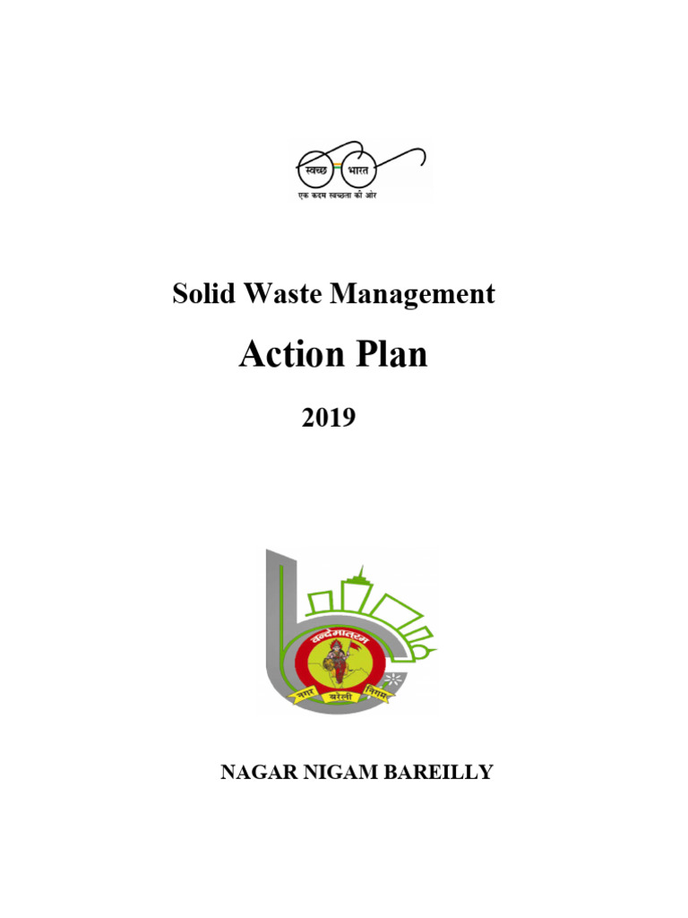Action Plan Bareilly | PDF | Waste | Waste Management