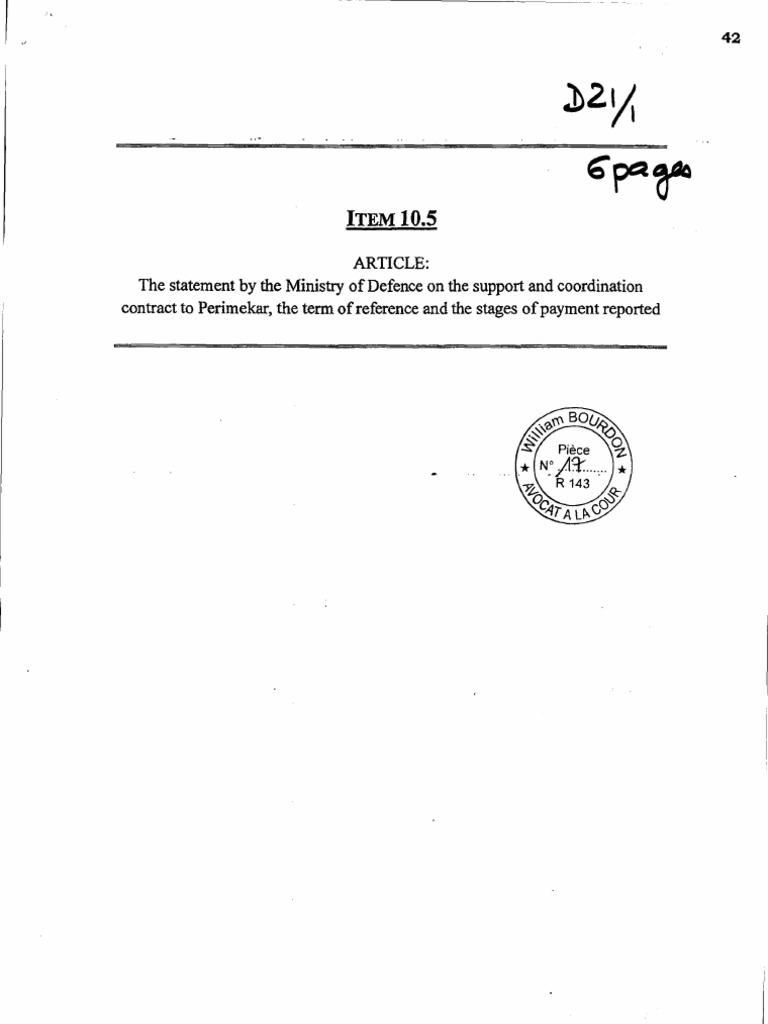 ITEM 10.5 Article | PDF | Najib Razak | Business