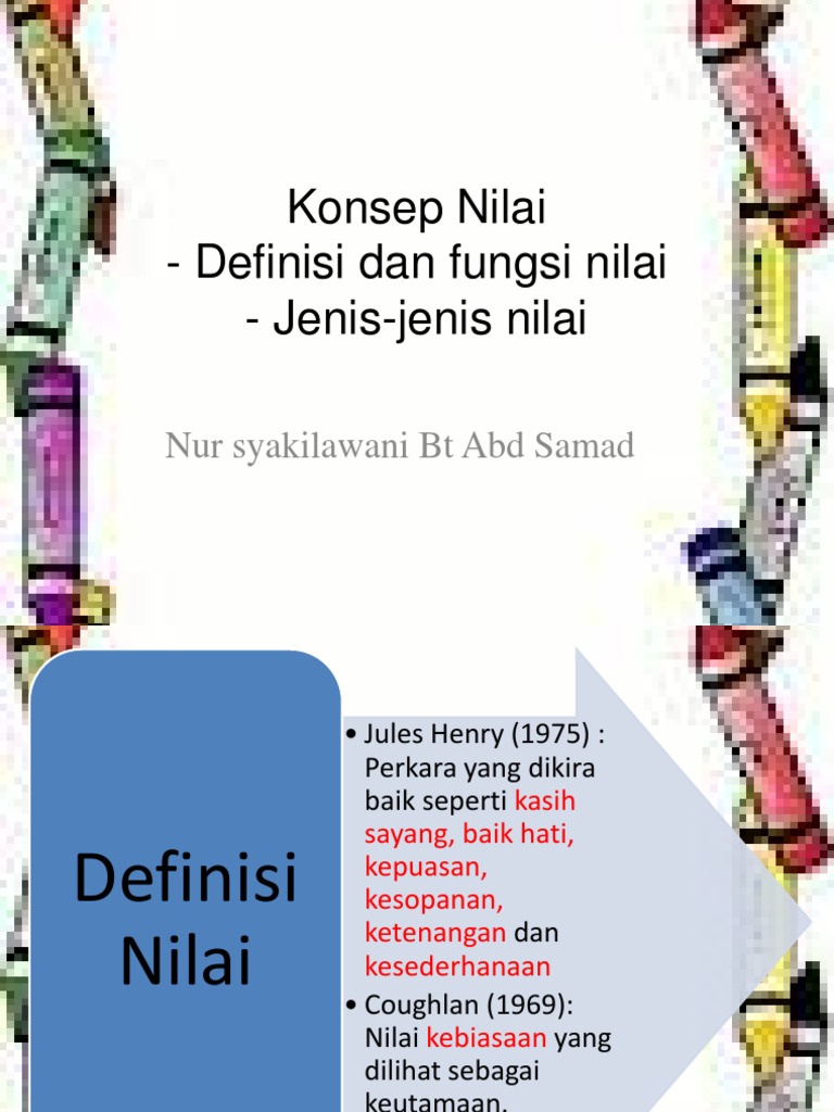 Nilai, Moral & Etika | PDF | Sains & Matematika