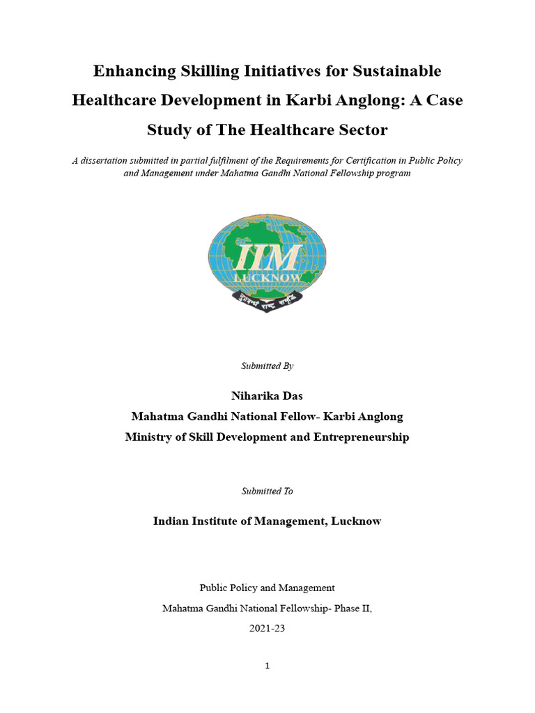Niharika Das-Karbi Anglong-Assam-Aug23-Final Thesis | PDF | Sampling ...