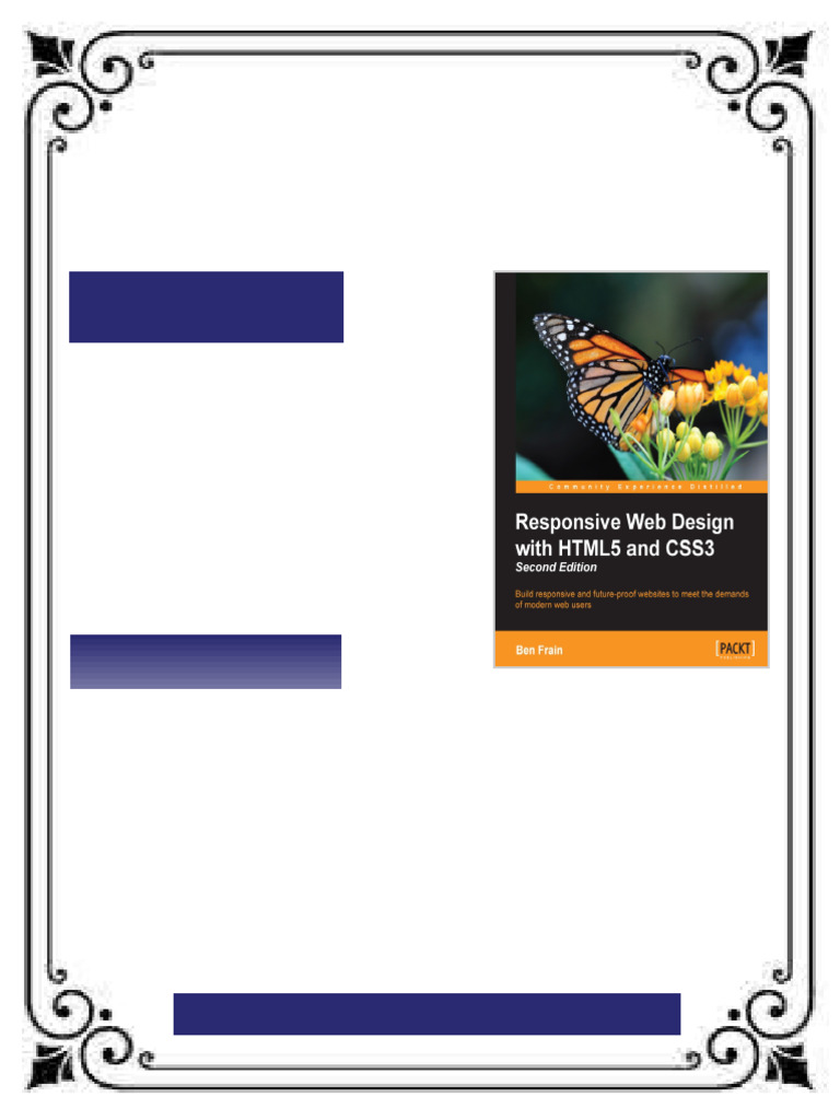 Responsive Web Design with HTML5 and CSS3 Second Edition Ben Frain eBook ultra-clear pdf | PDF ...